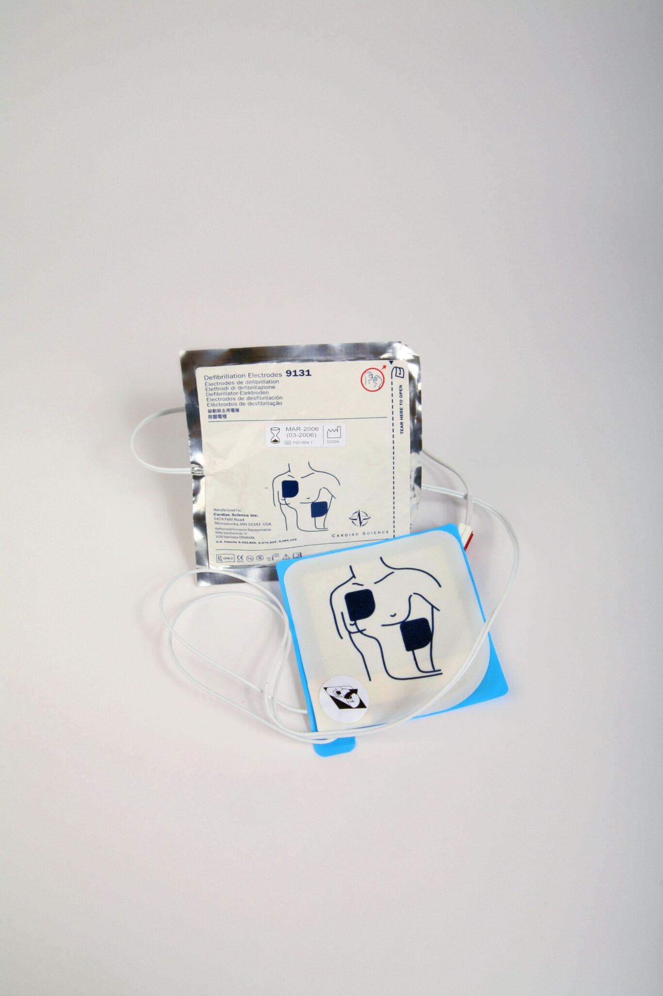Cardiac Science Powerheart G3 AED Adult Defibrillation Pads - Team Life